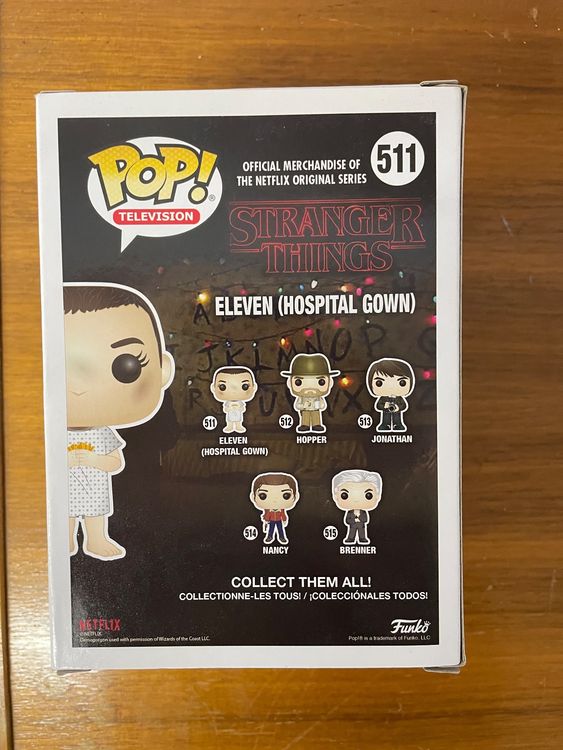 Funko POP! Stranger Things - Eleven Spitalhemd #511 (Neu (gemäss ...