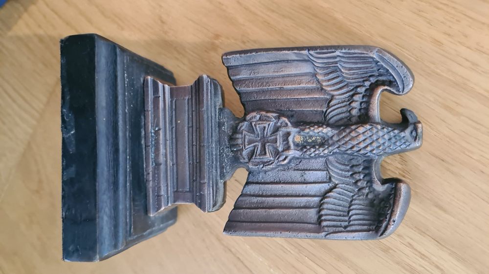 Vintage Bronze Statue Deutscher Adler/ Reichsadler | Kaufen auf Ricardo
