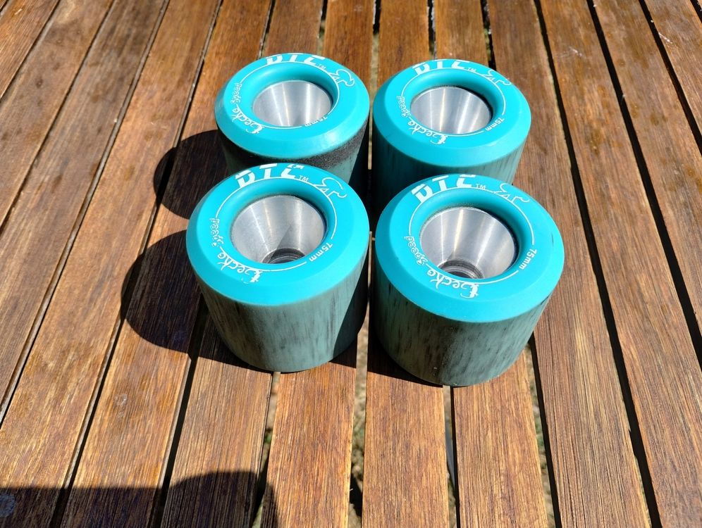 DTC Gecko - Longboard Wheels - Räder - 75mm (Gebraucht) in Ipsach für ...