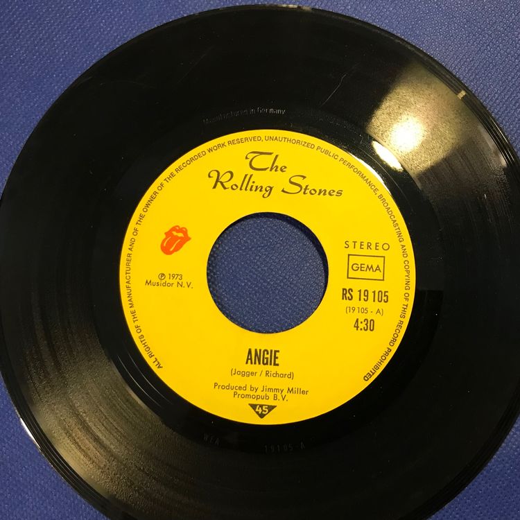 The Rolling Stones - Angie / Silver Train | Kaufen auf Ricardo