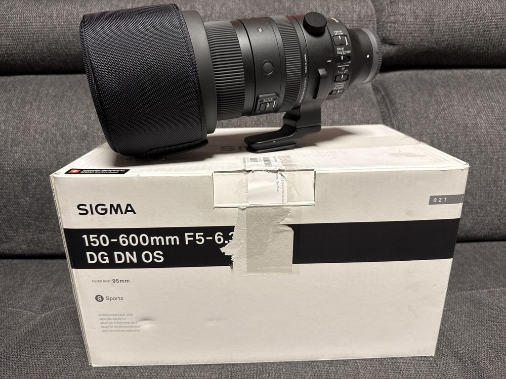 SIGMA 150-600mm F5- 6.3 DG DN OS E-Mount - Filter 95mm (Gebraucht) in ...