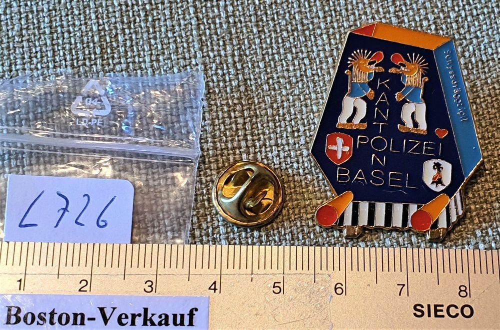 L726 - Pin Kantons Polizei Basel Fasnacht Laterne | Kaufen auf Ricardo
