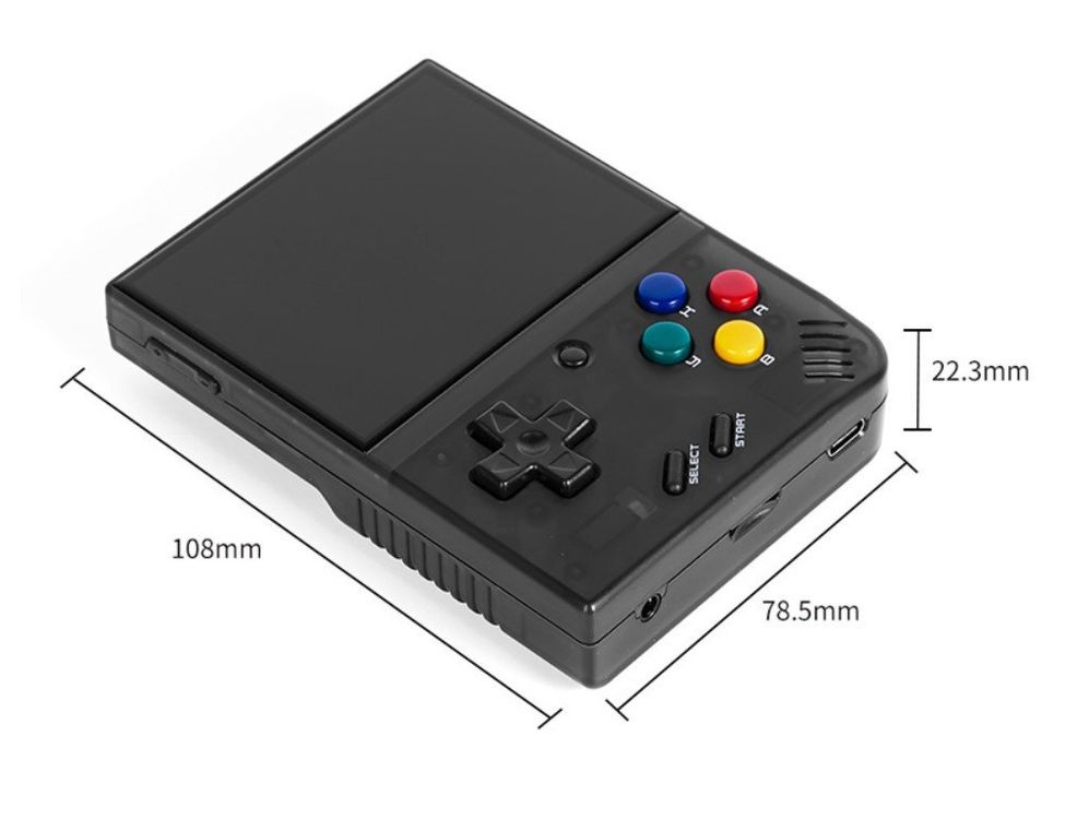 Miyoo Mini Plus Retro Handheld Emulator black 32Gb fabrikneu (Neu und ...