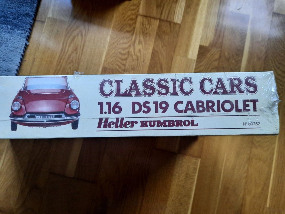Citroen DS 19 Cabriolet, Heller Bausatz (Neu und originalverpackt) in ...