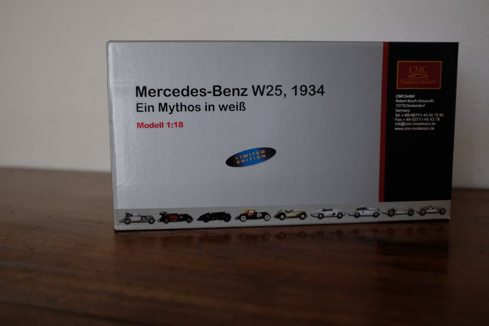 CMC Modelcars M-065 - Mercedes-Benz W25, (Gebraucht) in Zürich für CHF ...
