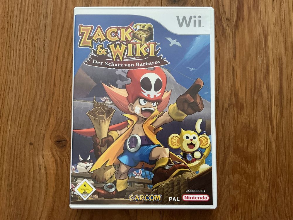 Zack & Wiki - Der Schatz von Barbaros - Nintendo Wii Game (Gebraucht ...