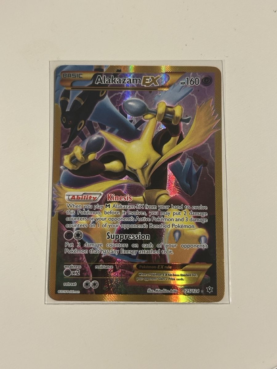 Seltene Alakazam EX Gold Karte - Top Zustand! 🌟 (Gebraucht) in ...