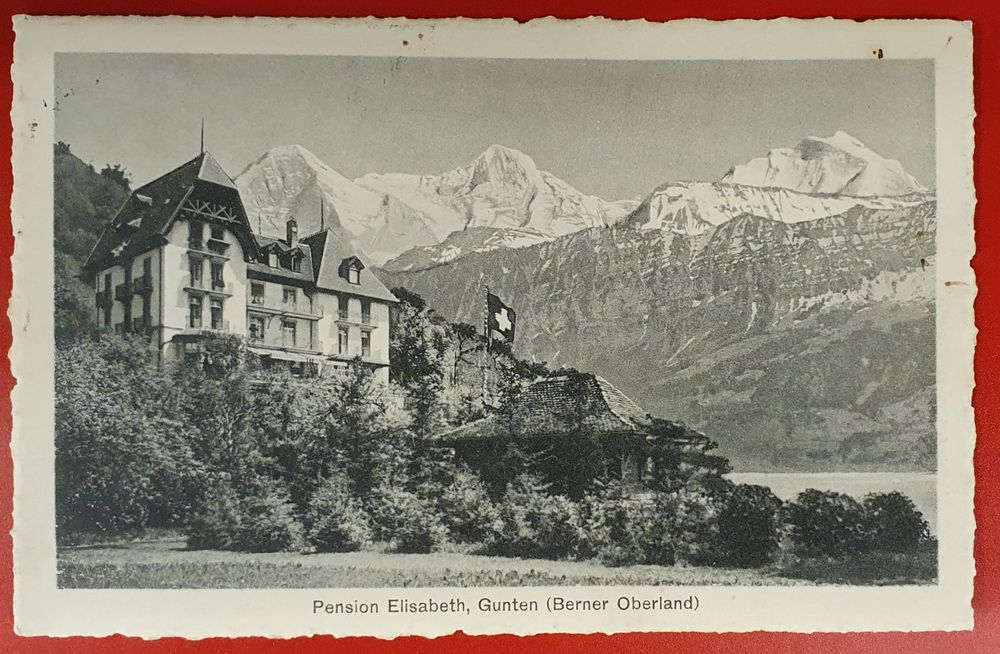 Gunten 1913 - Pension Elisabeth | Kaufen auf Ricardo
