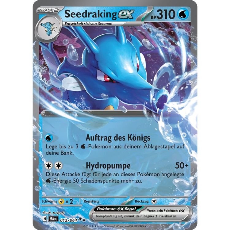 Seedraking ex 012/064 - Pokémon TCG - DE | Kaufen auf Ricardo