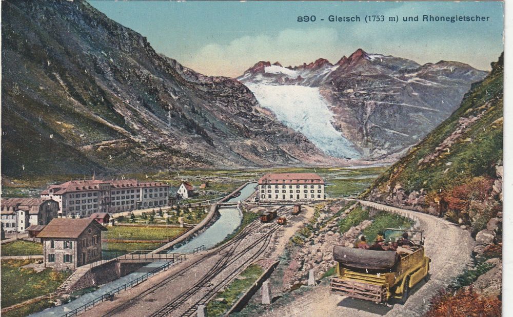 Gletsch. Postauto ??? um 1980 | Kaufen auf Ricardo