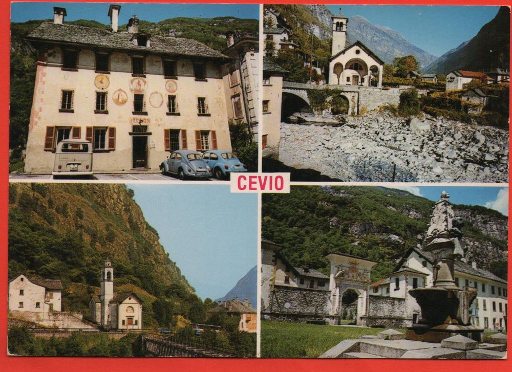 CEVIO (Valle Maggia) Auto - VW-Bus - VW-Käfer (Neu (gemäss Beschreibung)) in Jona für CHF 4.2 ...
