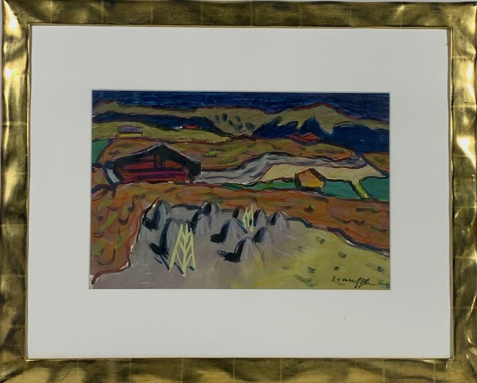 Fred Stauffer (1892-1980) Gemälde mit schönem Sujet | Kaufen auf Ricardo