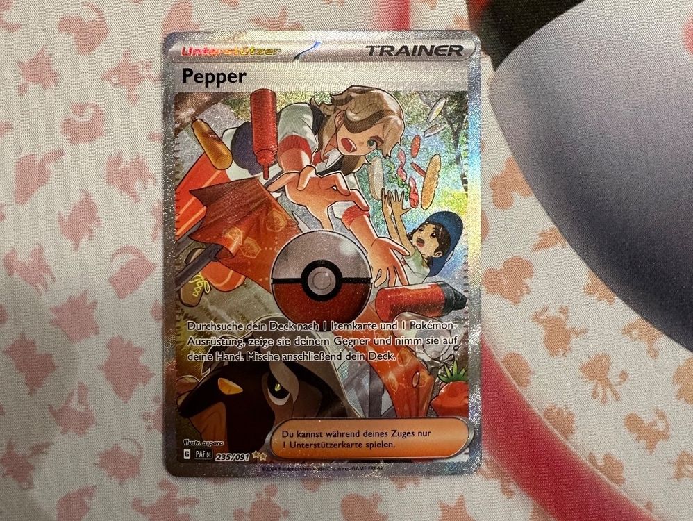 Pepper PAF 235/091 DE Pokemon Paldeas Schicksale (Neu (gemäss ...