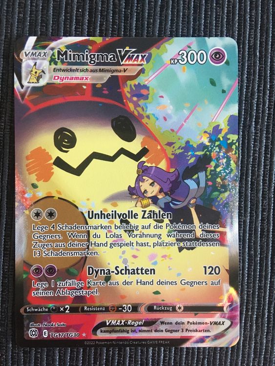 Pokemon Mimigma Vmax Alternative Brilliant Stars Deutsch | Kaufen auf Ricardo