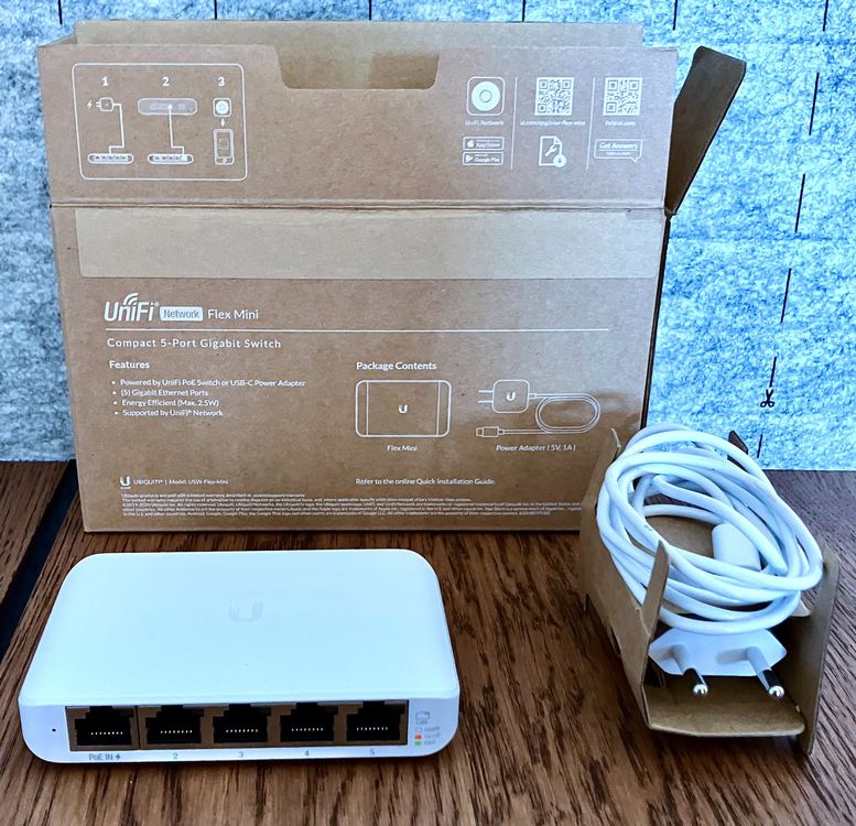 UniFi Flex Mini Managed 5-Port Switch | Kaufen auf Ricardo