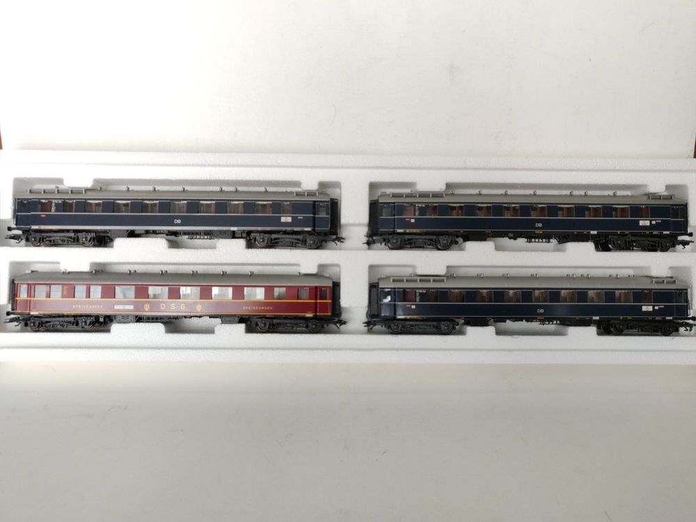 Märklin 42281 H0 Schnellzugwagen-Set Glückauf DB Ep. lll (Gebraucht) in ...