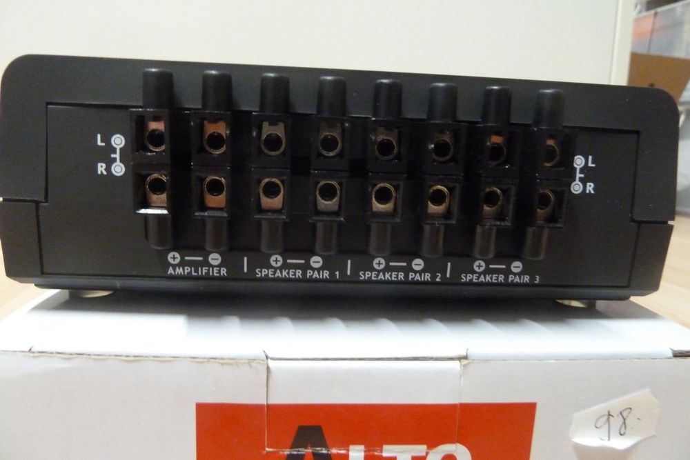ALTO 3 Way Speaker Switch (Neu und originalverpackt) in Affoltern am ...