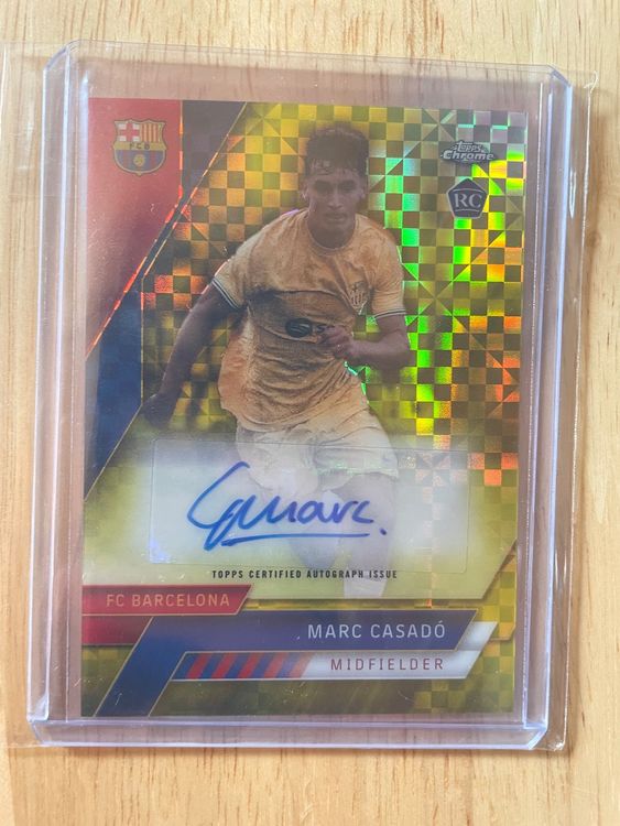 Topps Marc Casado RC Autogramm /99 Fc Barcelona (Neu (gemäss ...