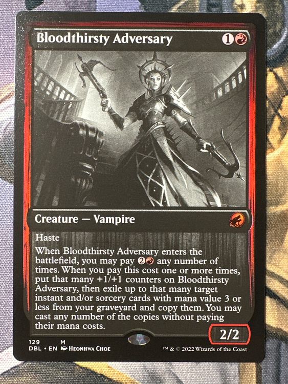 Bloodthirsty Adversary Variant 129 Boosterfrisch (Neu (gemäss ...