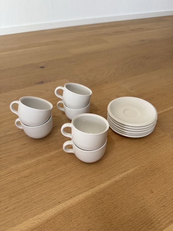 6 Espresso Tassen mit Unterteller von Kahla (Gebraucht) in Bülach für CHF 29 – mit Lieferung auf ...