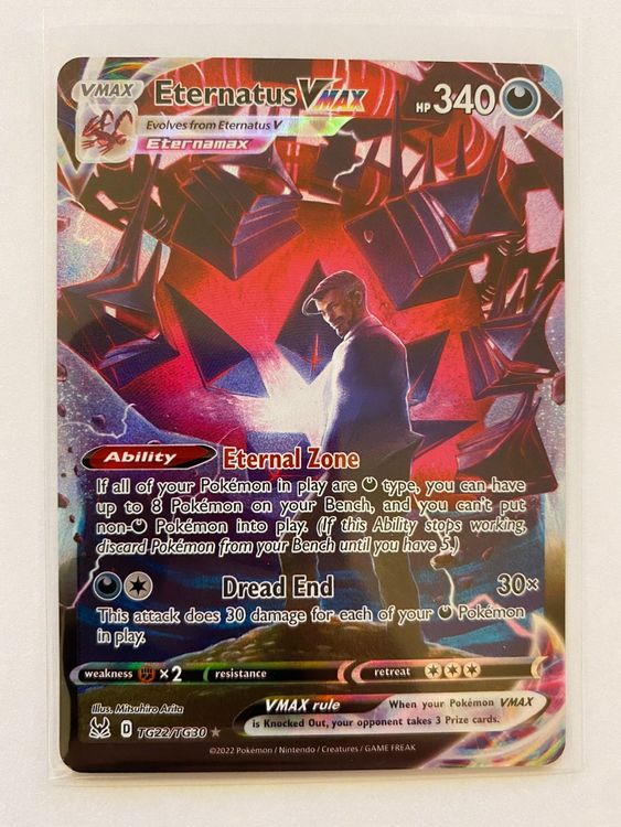 Pokemon Eternatus VMax TG22/TG30 Lost Origin EN | Kaufen auf Ricardo