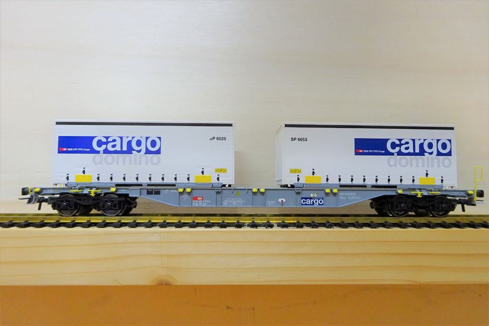 Roco SBB Cargo Container Tragwagen. H0.DC. (Gebraucht) in für CHF 53 – mit Lieferung auf Ricardo ...