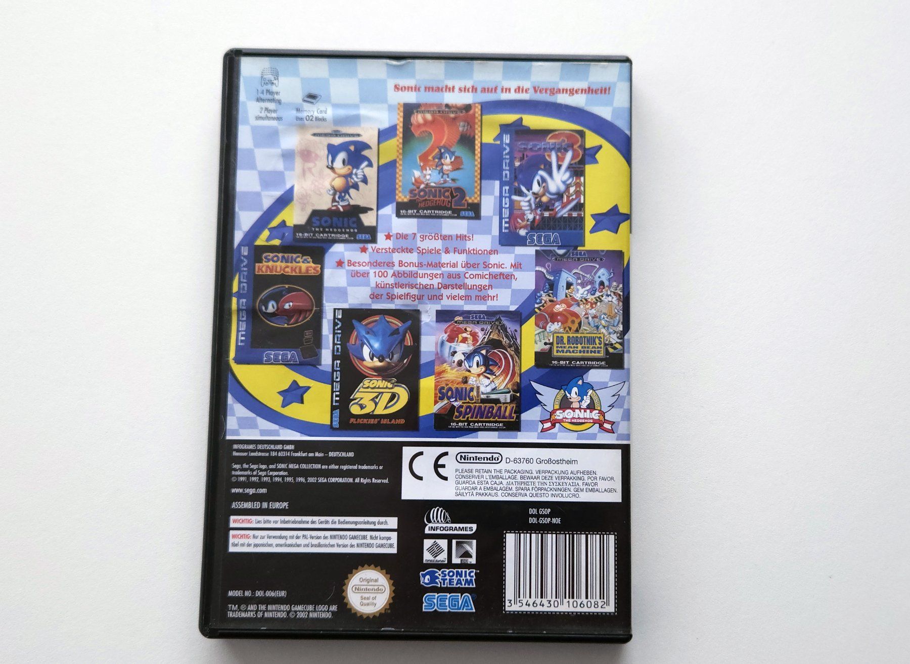 Sonic Mega Collection - Gamecube (Gebraucht) in Autigny für CHF 23 ...