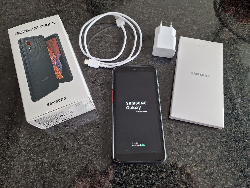 Samsung Galaxy XCover 5 SM-G525F/DS Black 64GB guter Zustand | Kaufen ...