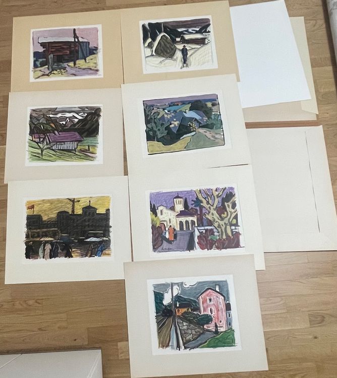 Fred Stauffer 1892-1980 Kunstblätter Mappe Nr. 102 | Kaufen auf Ricardo