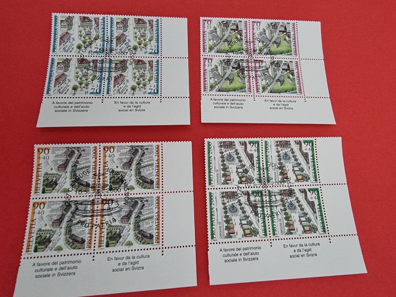 Pro Patria 4er Block 2000 (Gebraucht) in Obergösgen für CHF 3 – mit ...