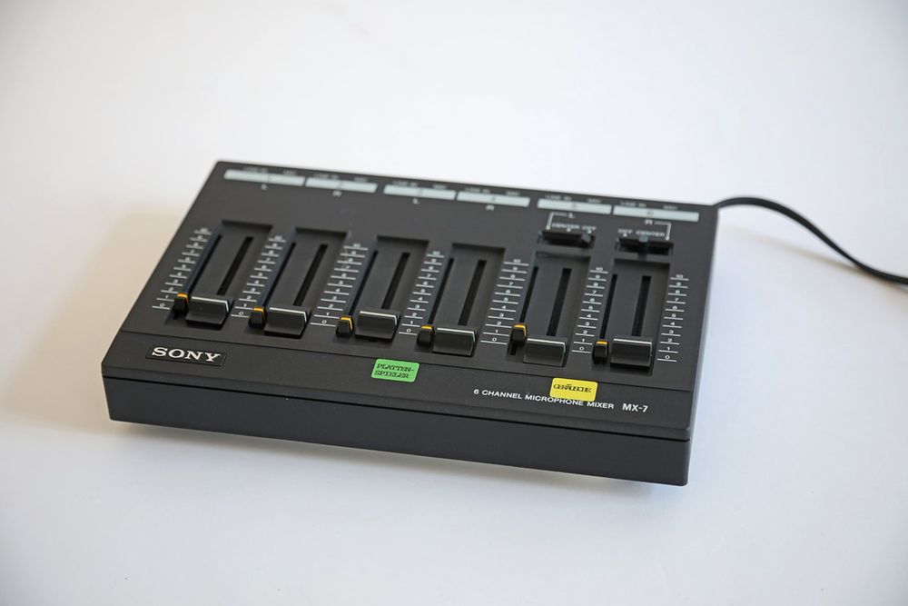 Sony Mikrophon Mixer MX-7 | Kaufen auf Ricardo