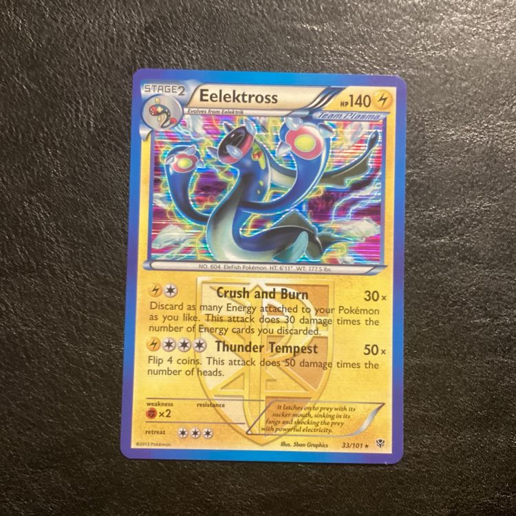 B&W Plasma Blast 33/101 Eelektross Holo Eng Ab 1 | Kaufen auf Ricardo