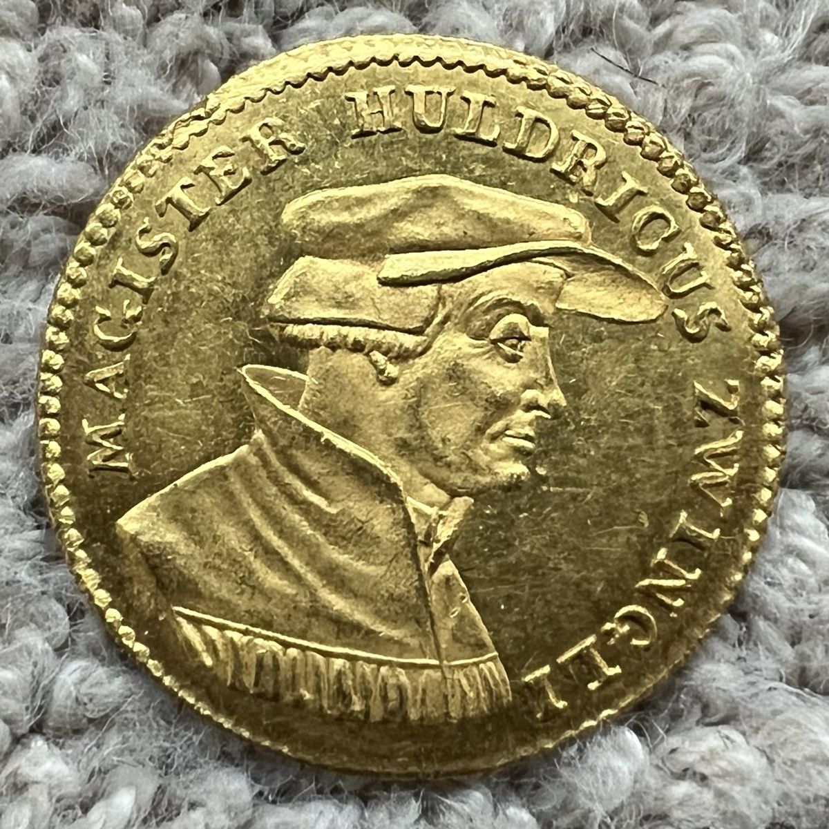 Zürich Zwingli Dukat 1819 – 1 Dukat Gold (.986) (Neu (gemäss ...
