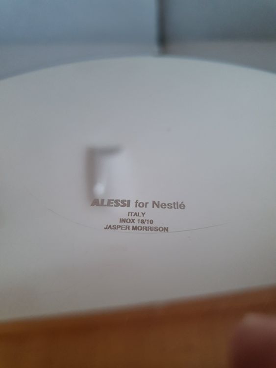 80er J. Alessi /Nestlé Edelstahldose design Jasper Morrison | Kaufen ...