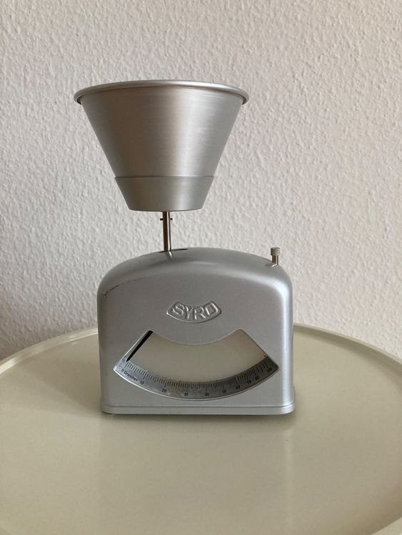 Ab 1.- Original SYRO Küchenwaage 50er Jahre Waage (Gebraucht) in ...