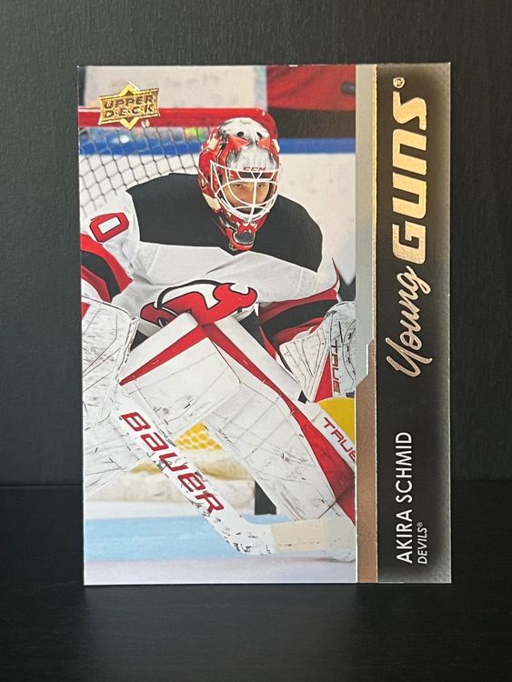 Akira Schmid 2021-22 UD Extended Series #716 Young Guns | Kaufen auf Ricardo