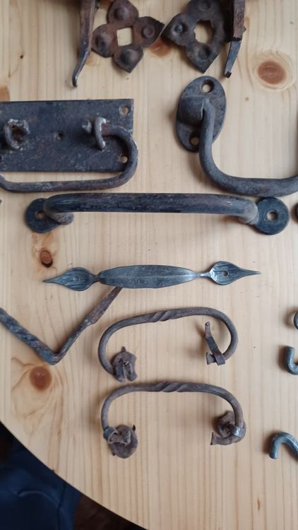 Posten, antike Truhengriffe, Eisen. (Gebraucht) in Lommis für CHF 20 ...