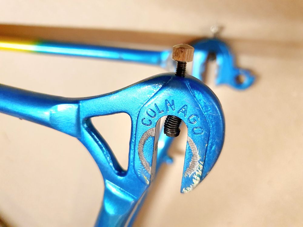 Rennvelo Rahmen Colnago / RH56 / Fredy Rüegg Label / Vintage (Gebraucht ...