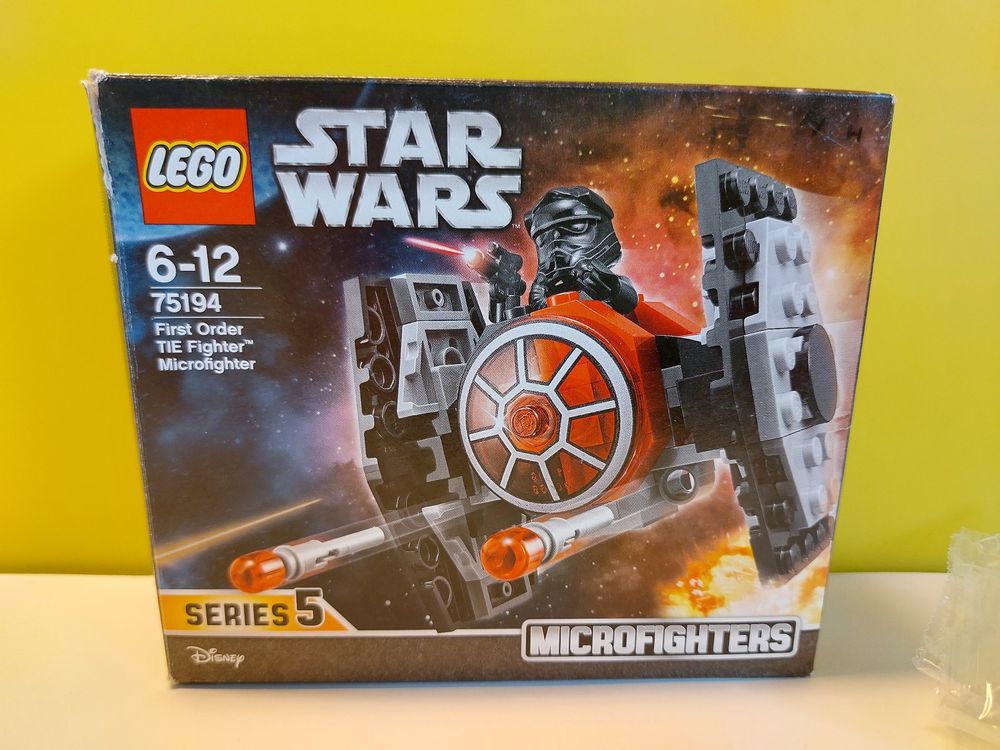 LEGO Star Wars First Order TIE Fighter inkl. OVP und BA (Gebraucht) in ...