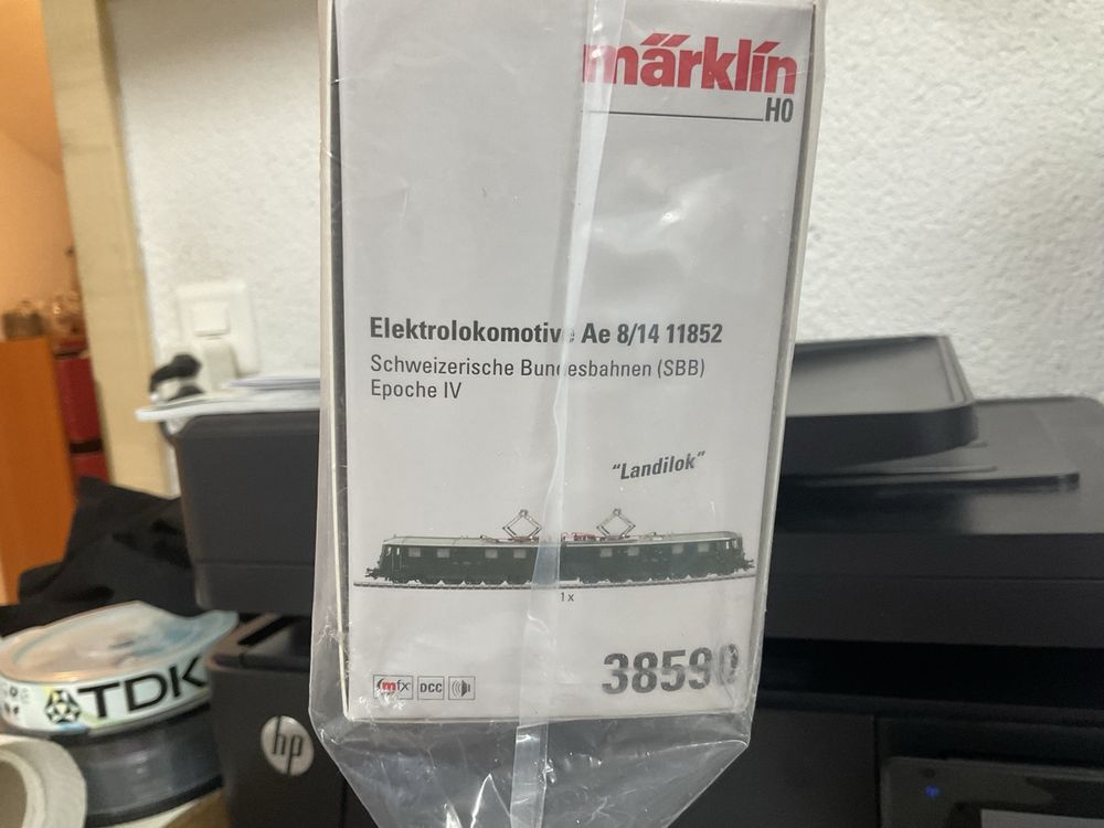 Märklin 38590 E-Lok Ae 8/14, mfx, Sound,NEU | Kaufen auf Ricardo