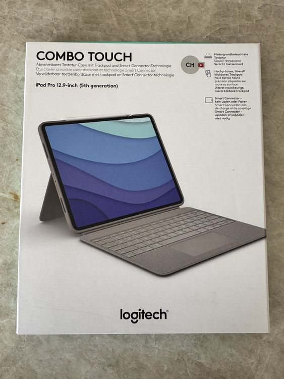 Logitech Combo Touch iPad Pro 12.9" (5ème génération) neuf (Neu und ...