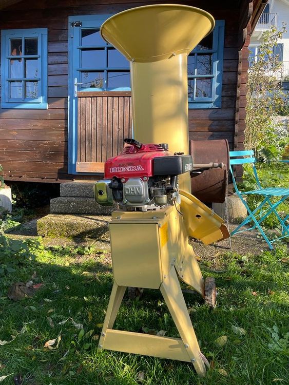 Benzin-Garten-Häcksler Scheppach 400 Gartenwolf (Gebraucht) in ...