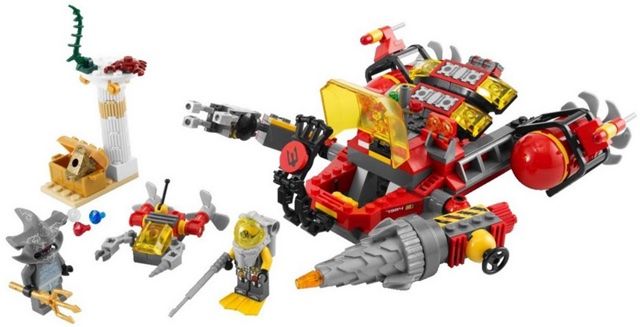 Lego 7984 - Atlantis - Deep Sea Raider (Gebraucht) in Seuzach für CHF ...
