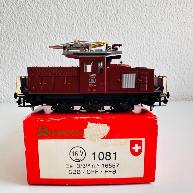 Rivarossi 1081 E-Rangierlokomotive SBB Ee 3/3 IV HO AC (Gebraucht) in ...