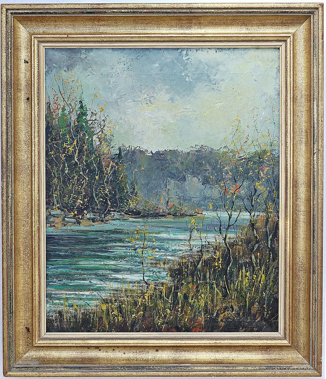 Max CLEMENT (1912-1995) - Meisterwerk an der Saane! (Gebraucht) in ...