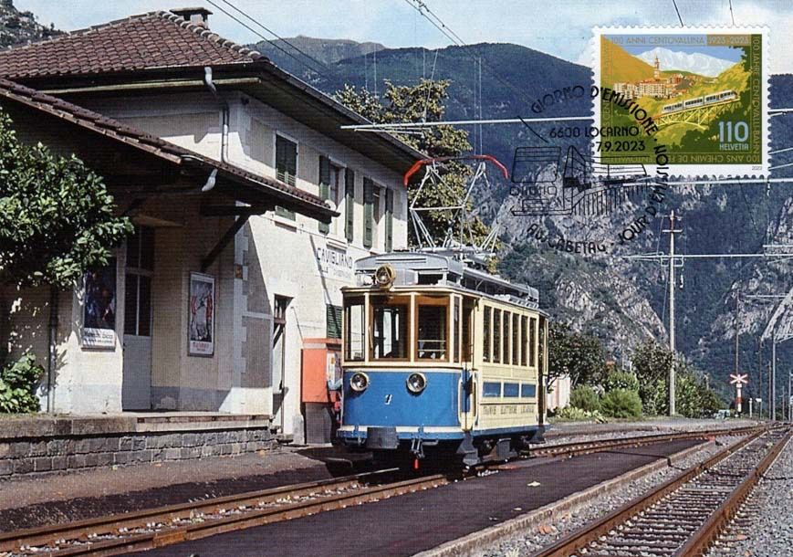 Maximumkarte 100 Jahre Centovalli - Bahn Jubiläum (Neu (gemäss Beschreibung)) in Dottikon für ...