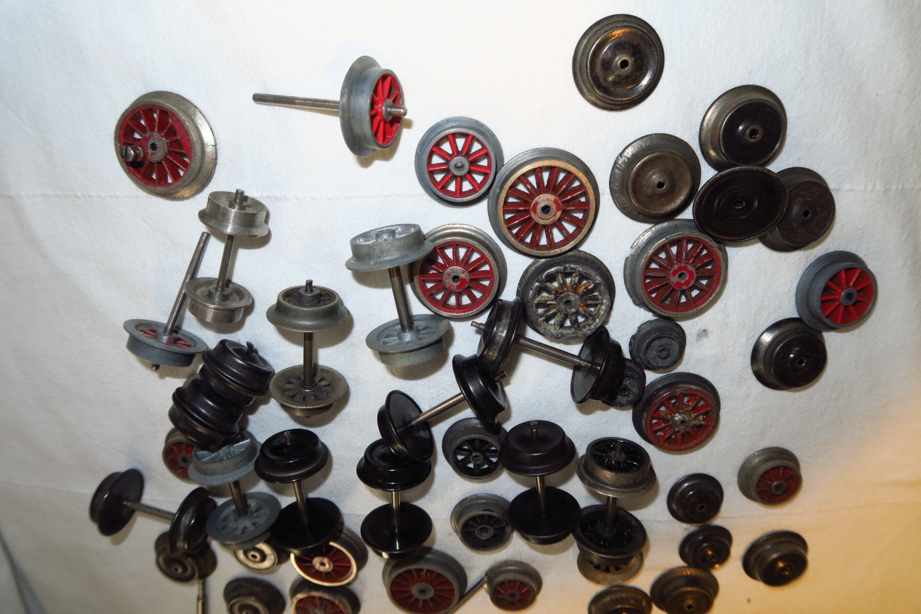 Antik Märklin / Bing / Buco / Hag ? Räder und Achsen Spur 0 (Gebraucht ...