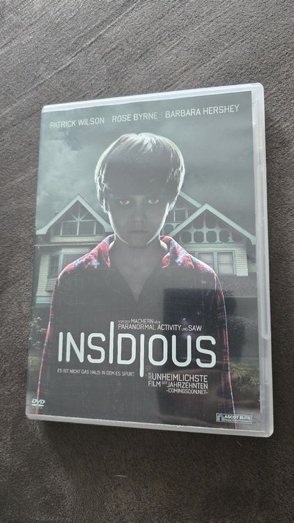 Insidious DVD Horrorfilm Patrick Wilson Rose Byrne (Gebraucht) in ...