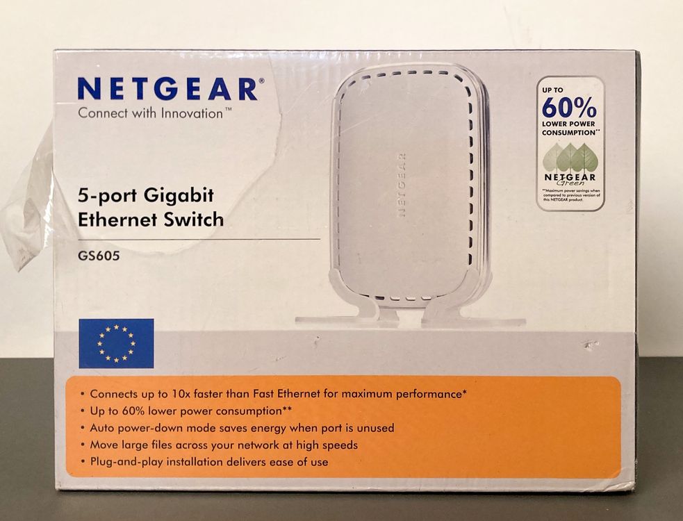 Netgear CS605: 5-port Gigabit Ethernet Switch neu (Neu und ...