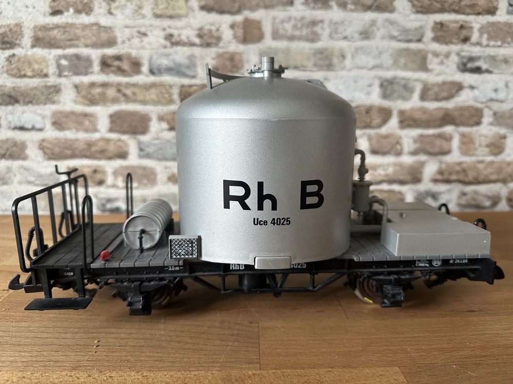 LGB RhB Zementsilowagen 4025 (Gebraucht) in Pfaffnau für CHF 97 – mit Lieferung auf Ricardo kaufen